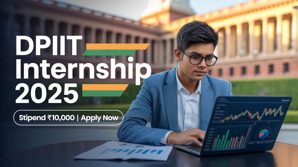 DPIIT Internship 2025 – Prestigious Opportunity: Apply Online ...