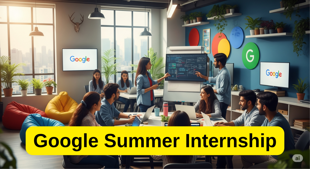 Google Summer Internship 2025 – ₹71,100 Monthly Stipend, Roles in ...