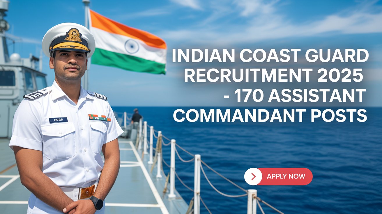 Indian Coast Guard Assistant Commandant Recruitment 2025 – Apply Online ...
