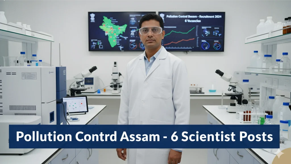 Assam Pollution Control Board Recruitment 2025 – 6 Posts, Online Apply Now