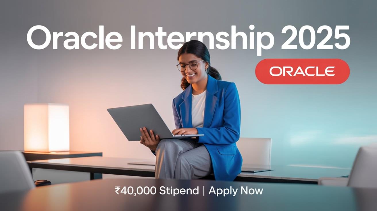 Oracle Internship 2025 – ₹40,000 Monthly Stipend for Graduates, Apply ...